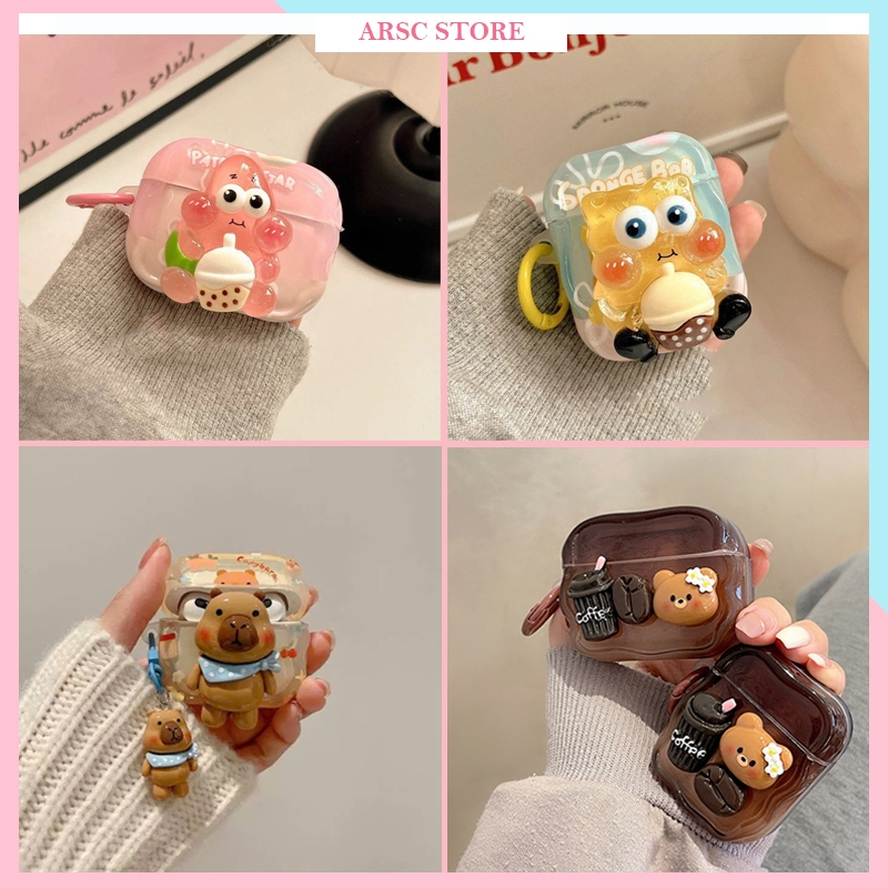 Case AIRPOD 1 2 3 4 Pro Pro 2 Case protects Airpods bluetooth wireless ...