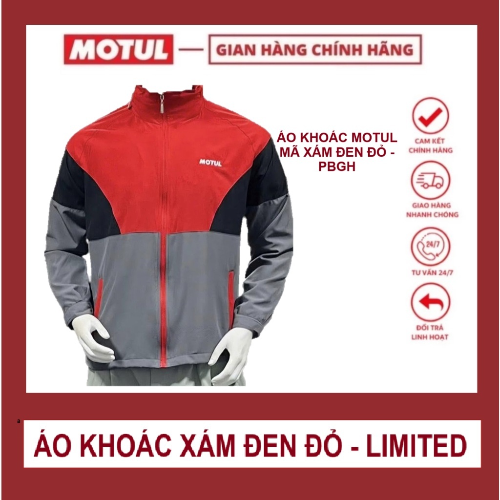 PREMIUM MOTUL RED GRAYJacket - LIMITED EDITION Jacket Men | Shopee Malaysia