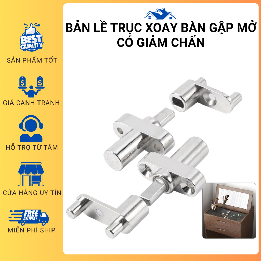 Spindle hinge, Folding hinge for dressing table, flip, study table ...
