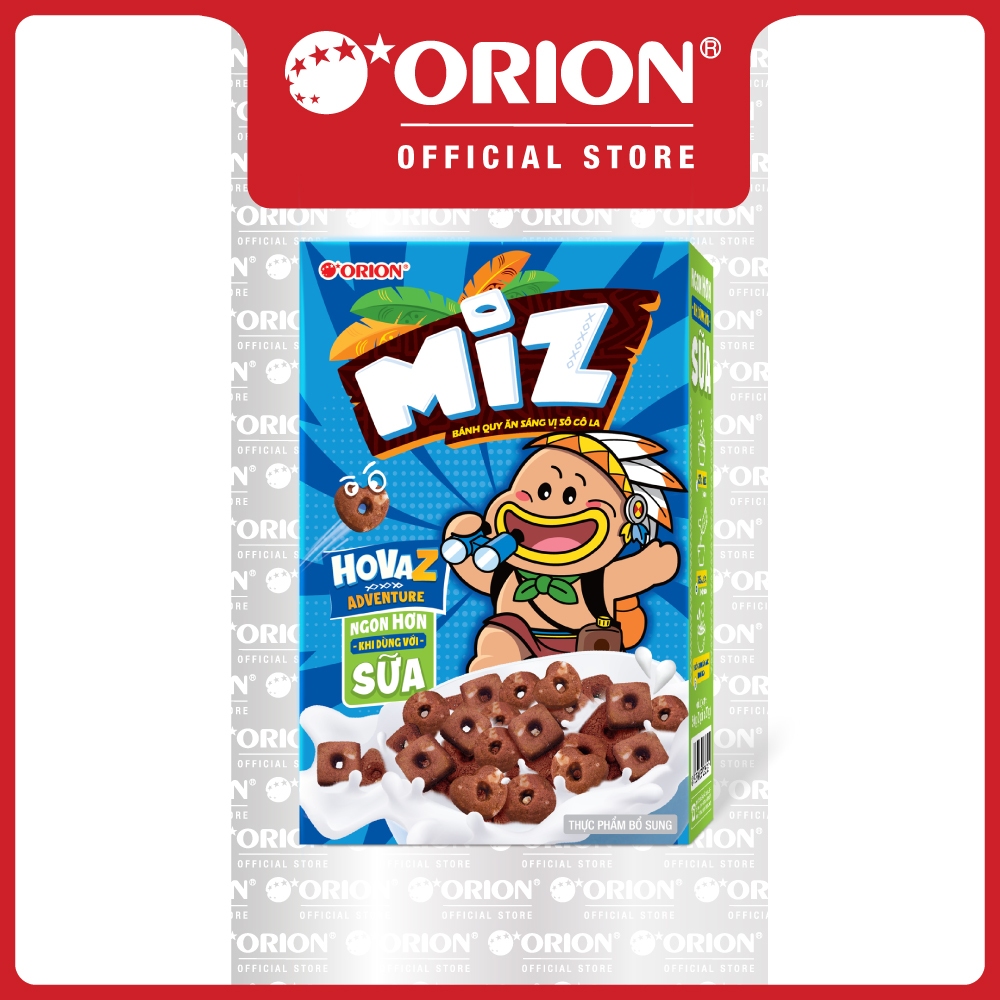 Orion Toonies Miz Breakfast Cookies Chocolate flavor 54g (27g x 2 packs ...