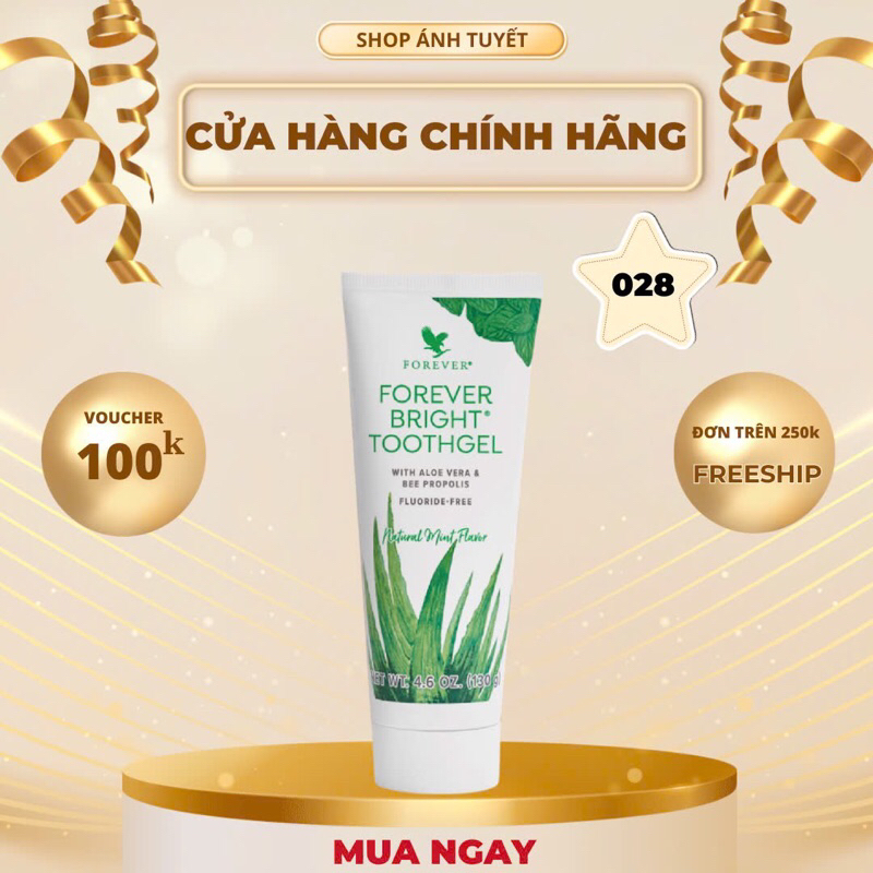 Genuine Forever Aloe Vera Toothpaste 028Flp 130g | Shopee Malaysia