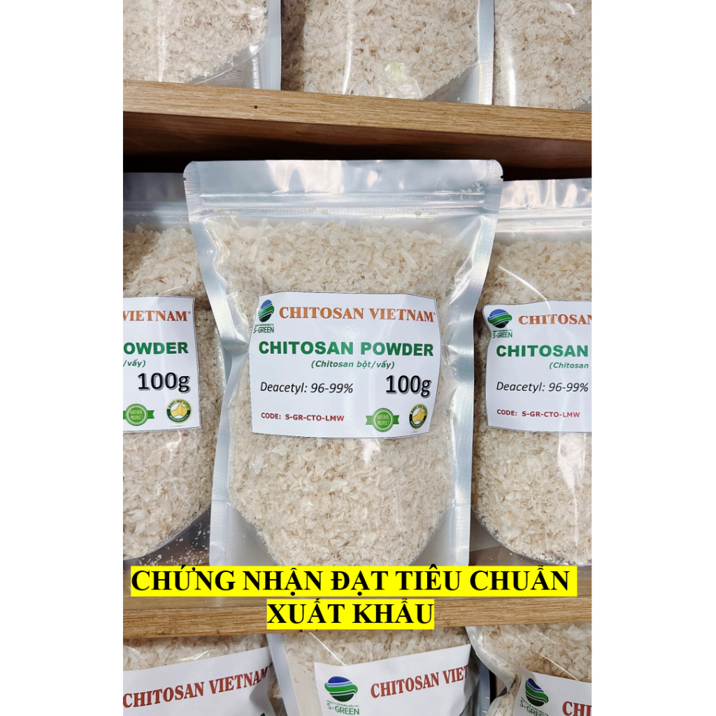 Chitosan powder/powder 100g (Deacetyl 96-99%) | Shopee Malaysia