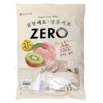Korean LOTTE ZERO candy, sugar-free, for dieters, 238G pack | Shopee ...