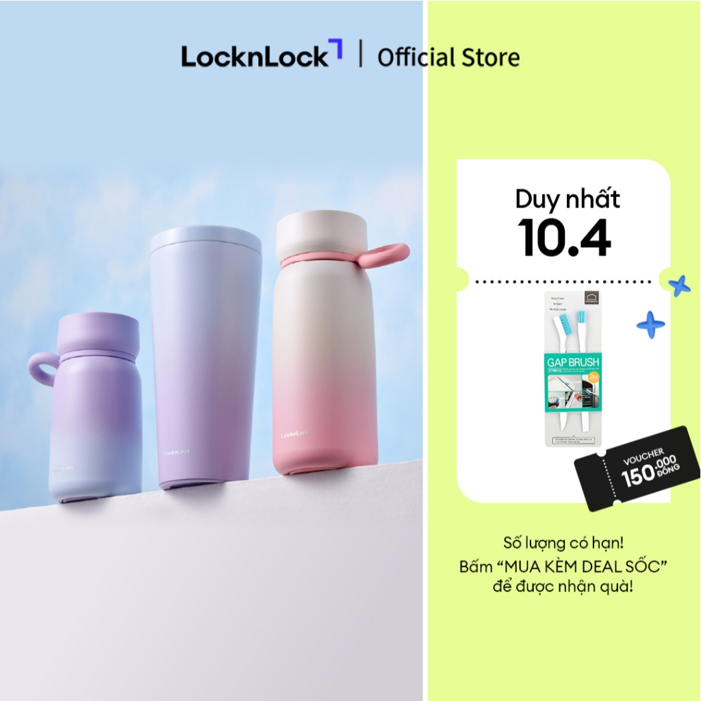 Locknlock Metro Studio Gradation tumbler 540ml, 480ml and 350ml stainless steel | Shopee Malaysia