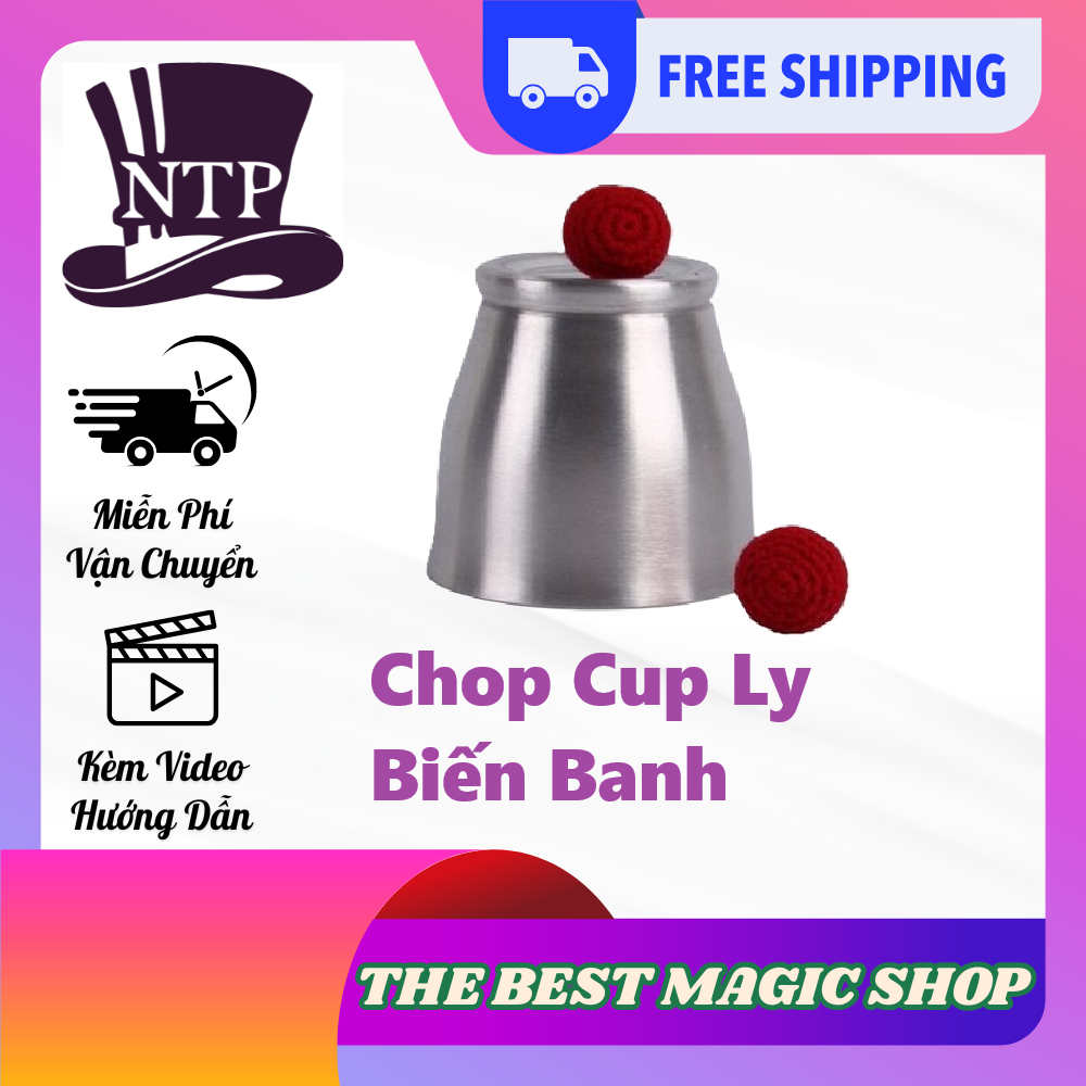 Magic chop cup, ball turning cup, new model, standard strong magnetic ...