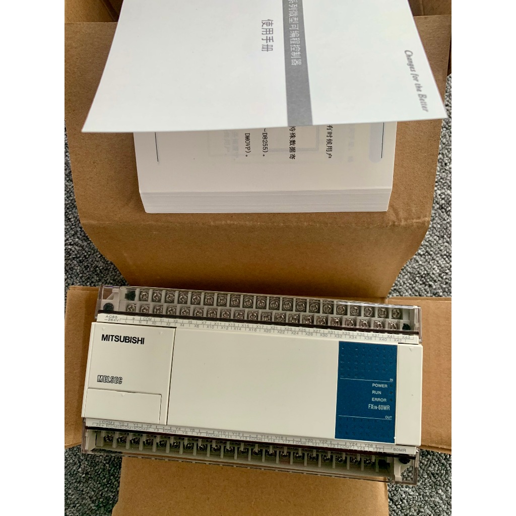 Mitsubishi FX1N-60MR-001 PLC programmable controller (36 In / 24 Out ...