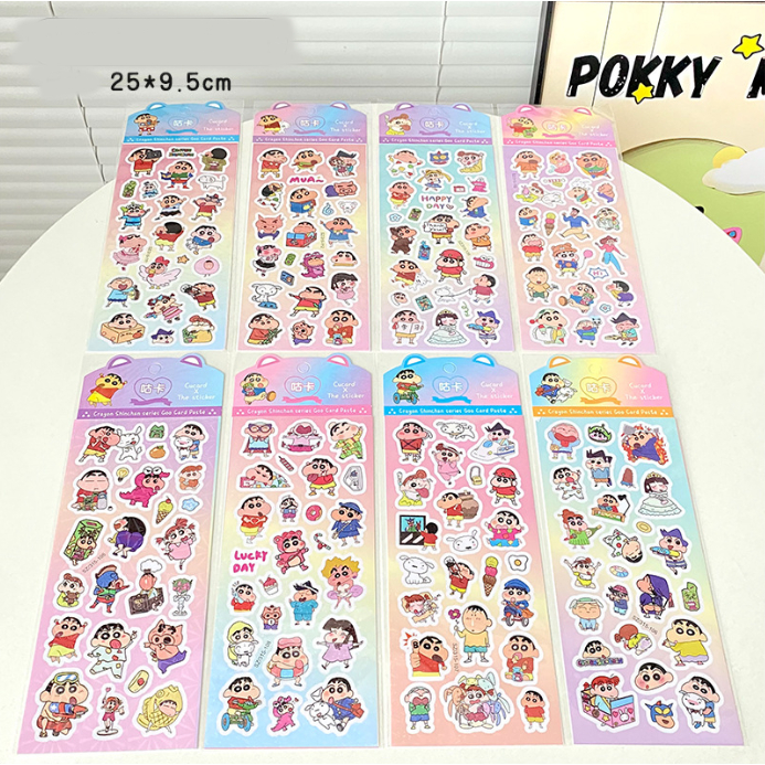 Sticker shin pencil boy hologram S39 cute cute sticker | Shopee Malaysia