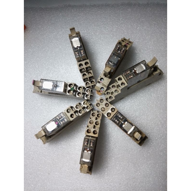 OMRON [old item]mron glass relay set 8 pins relay G2R-2-SND Japan coil ...