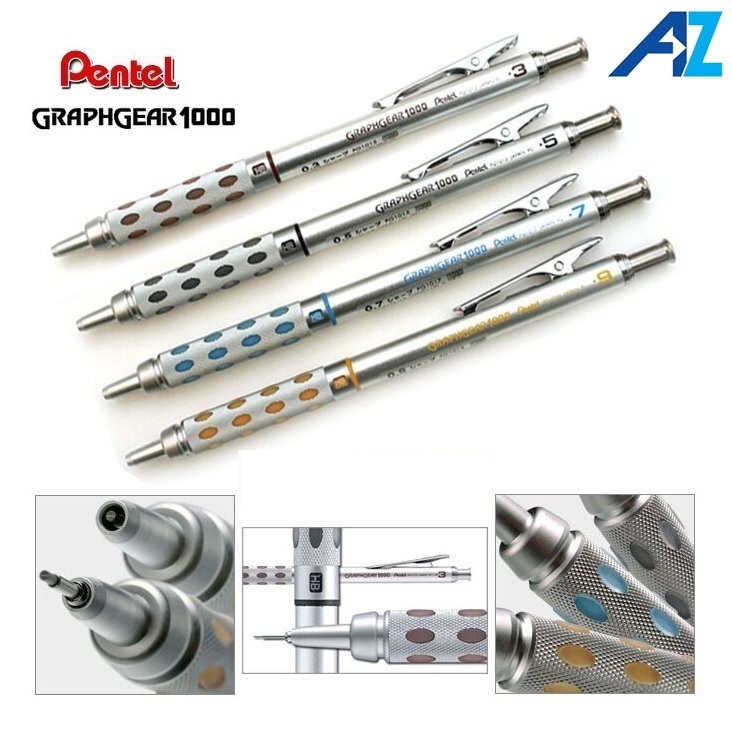 Pentel Graphgear 1000 graph gear Mechanical Pencil | Shopee Malaysia