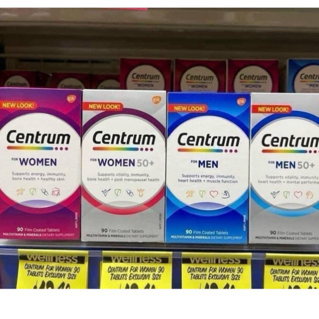 [Centrum] Centrum Advance Multivitamin / Women / Men over 50 years old ...