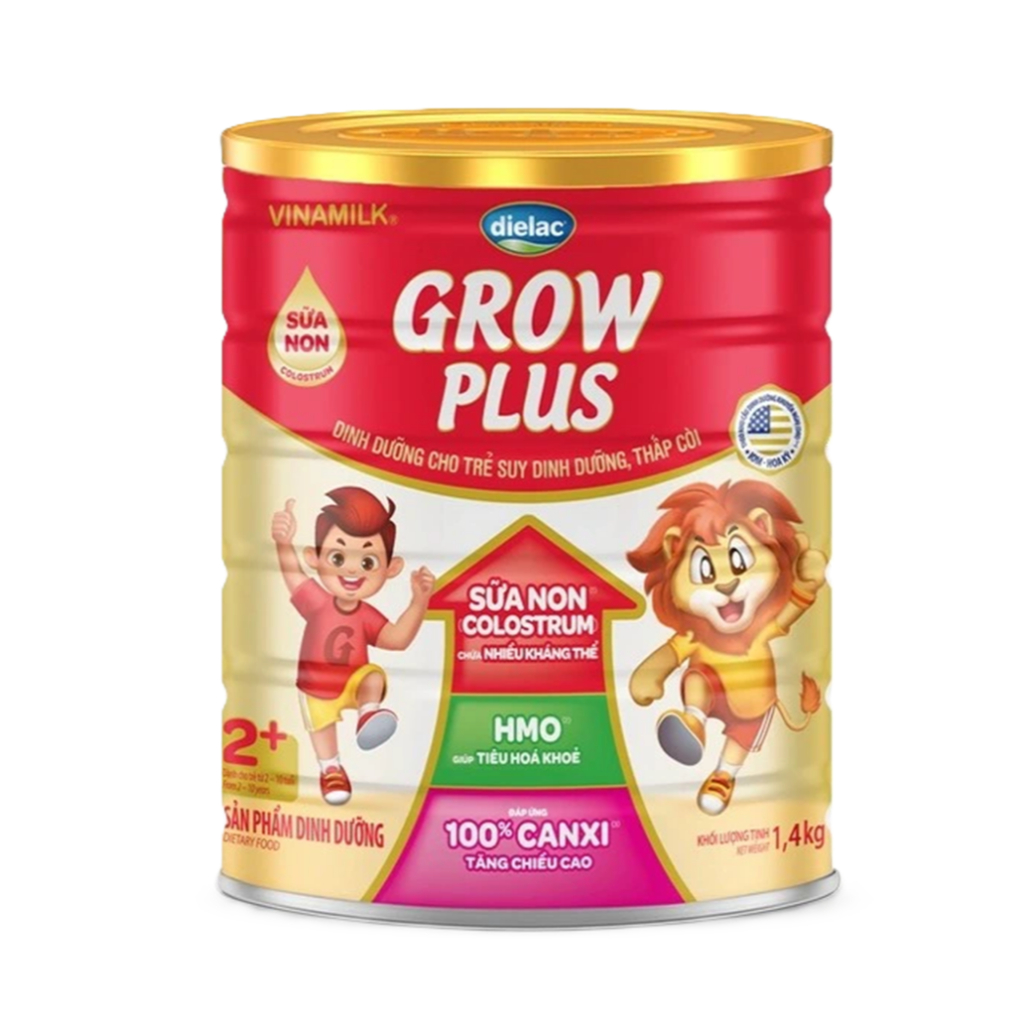Growplus red milk powder Vinamilk colostrum No. 2+ 1.4KG | Shopee Malaysia