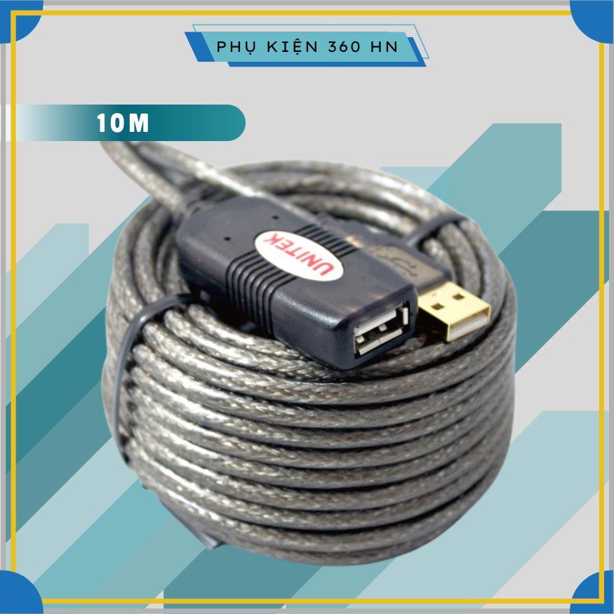 Unitek 10m USB extension cord with Y260 chip | Shopee Malaysia