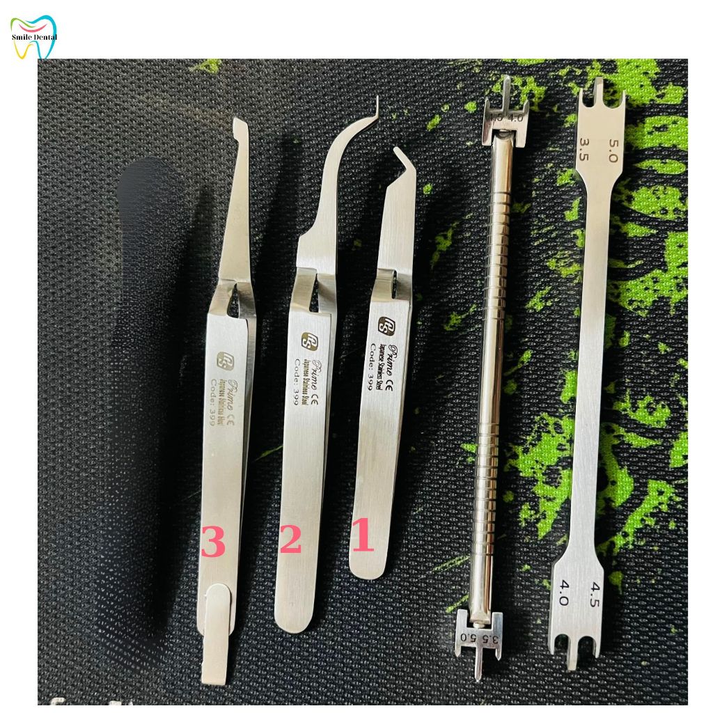 Dental braces forceps - Orthodontic braces ruler - 6-tooth 7 tooth ...