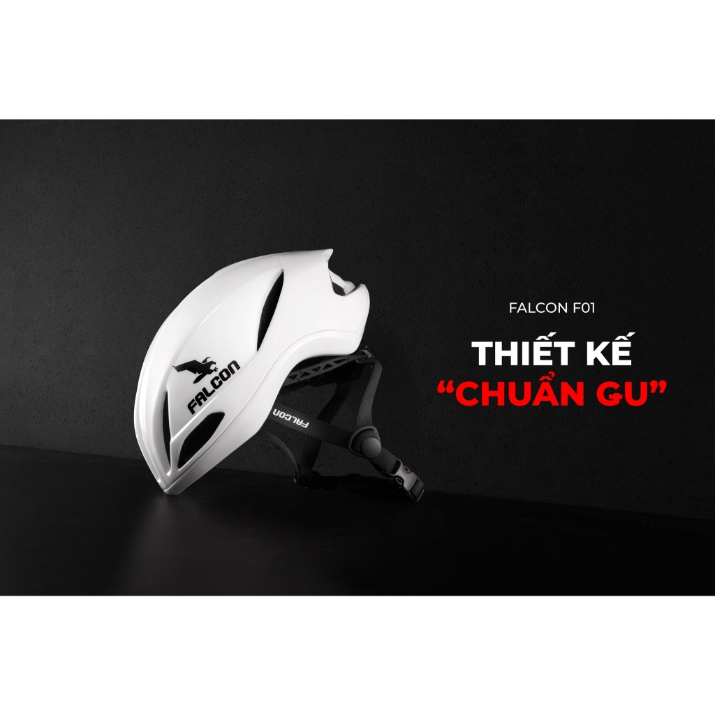 FALCON F01 – Ultralight Bicycle Helmet, With Size Adjustment Knob | Shopee Malaysia