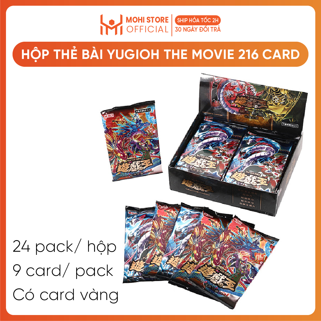 (FULL BOX) anime dignity cards, Yugi-oh THE MOVIE card Pack (24 Pack 1 ...
