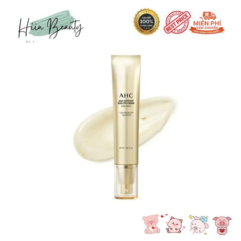AHC Age Defense Real Eye Cream For Face 40Ml | Shopee Malaysia