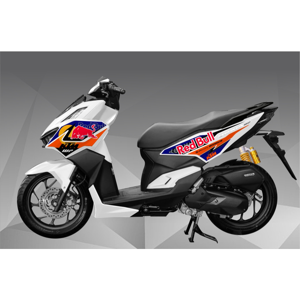 Repsol KTM orange and green removable stamp for Vario 160 super cool ...