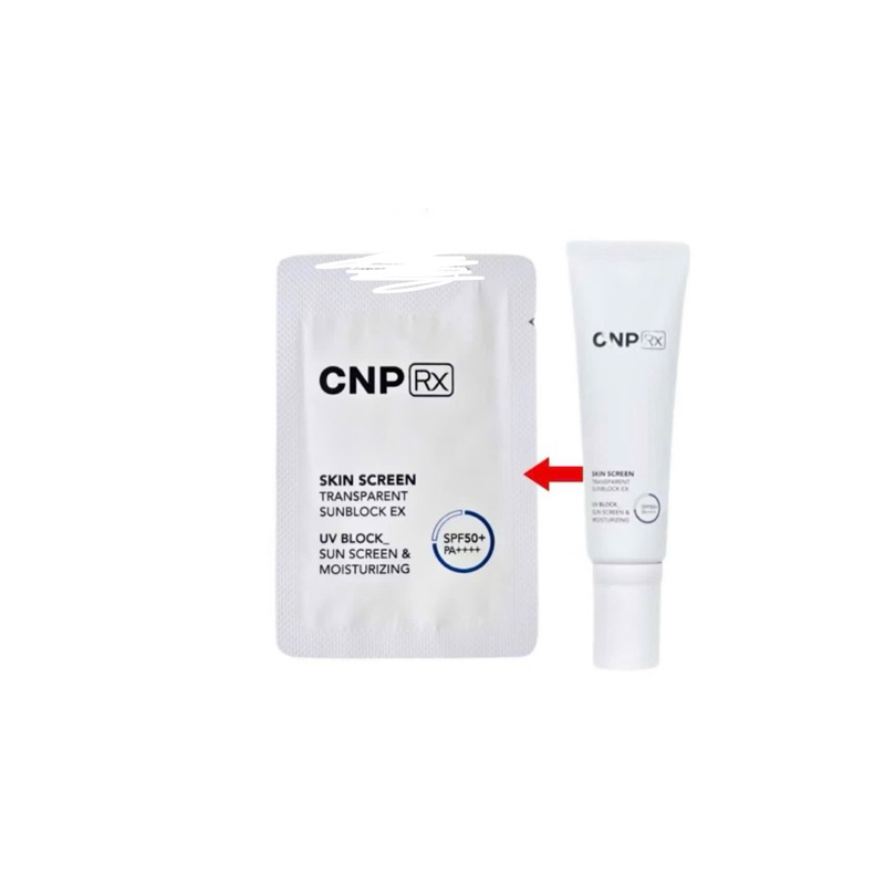 30 Packs of CNP RX Sun screen waterproof colorless sunscreen & Moisturizing SPF50+/PA++++ 1ml ...