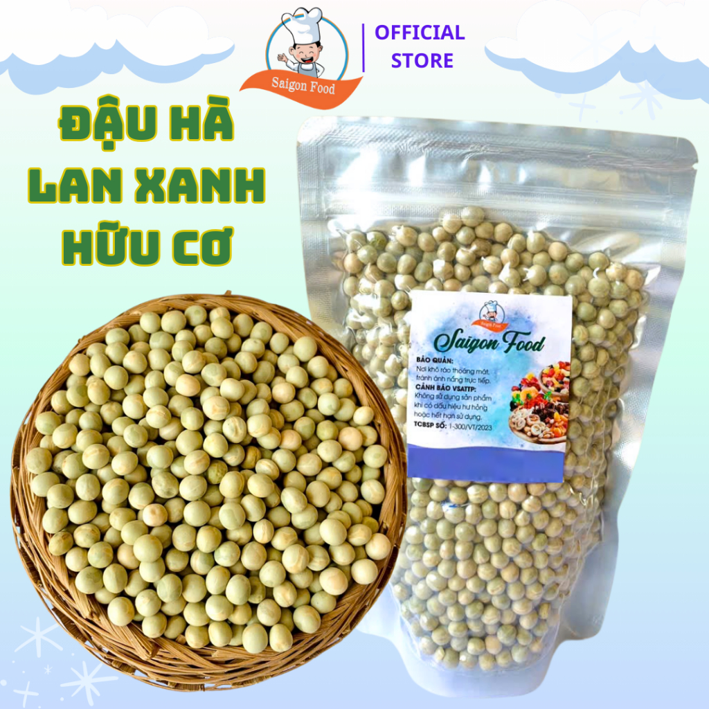 Saigon FOOD ORGANIC Whole Green Peas 500g | Shopee Malaysia