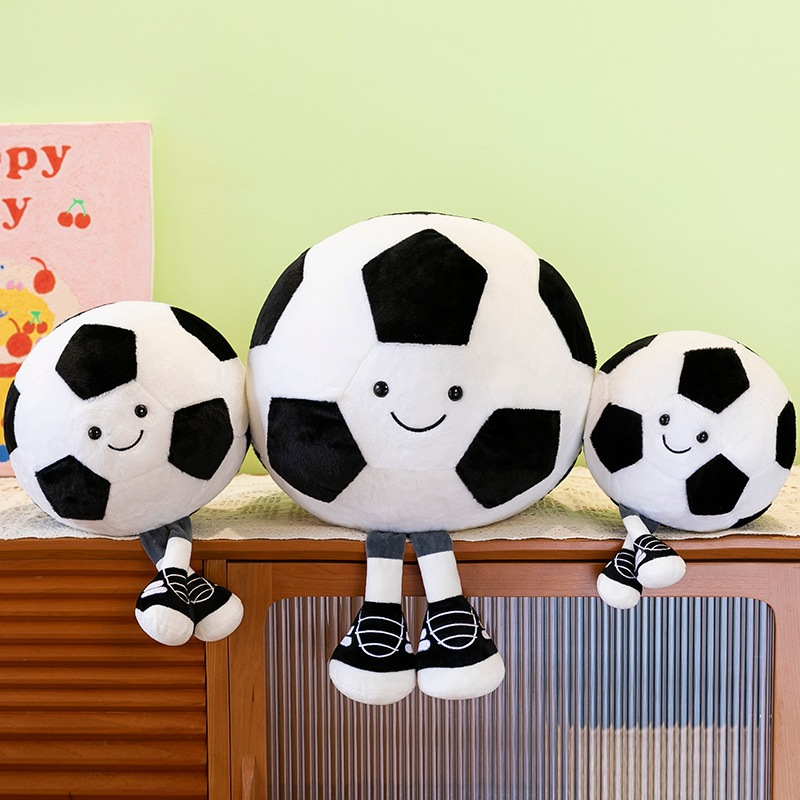 Super Cute Soccer Ball Stuffed Animal - Adorable Soccer Ball Teddy Bear ...