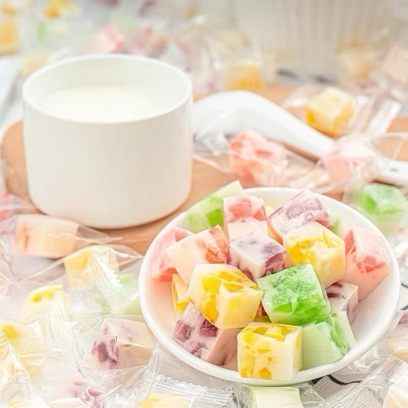 500g Delicious Mixed Fruit Flavored Yogurt Gummy Candy | Shopee Malaysia