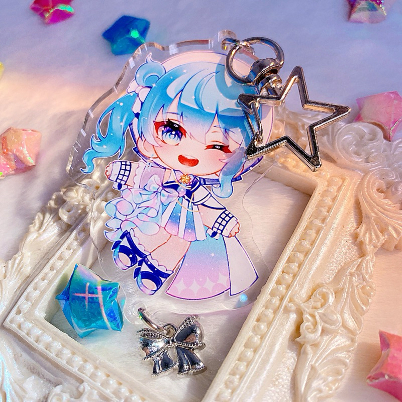 Acrylic Keychain - Hoshimachi Suisei SuperNova ( Hololive Vtubers ...