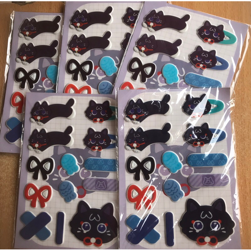 Scaramouche Genshin Impact cat Sticker/Sticker | Shopee Malaysia