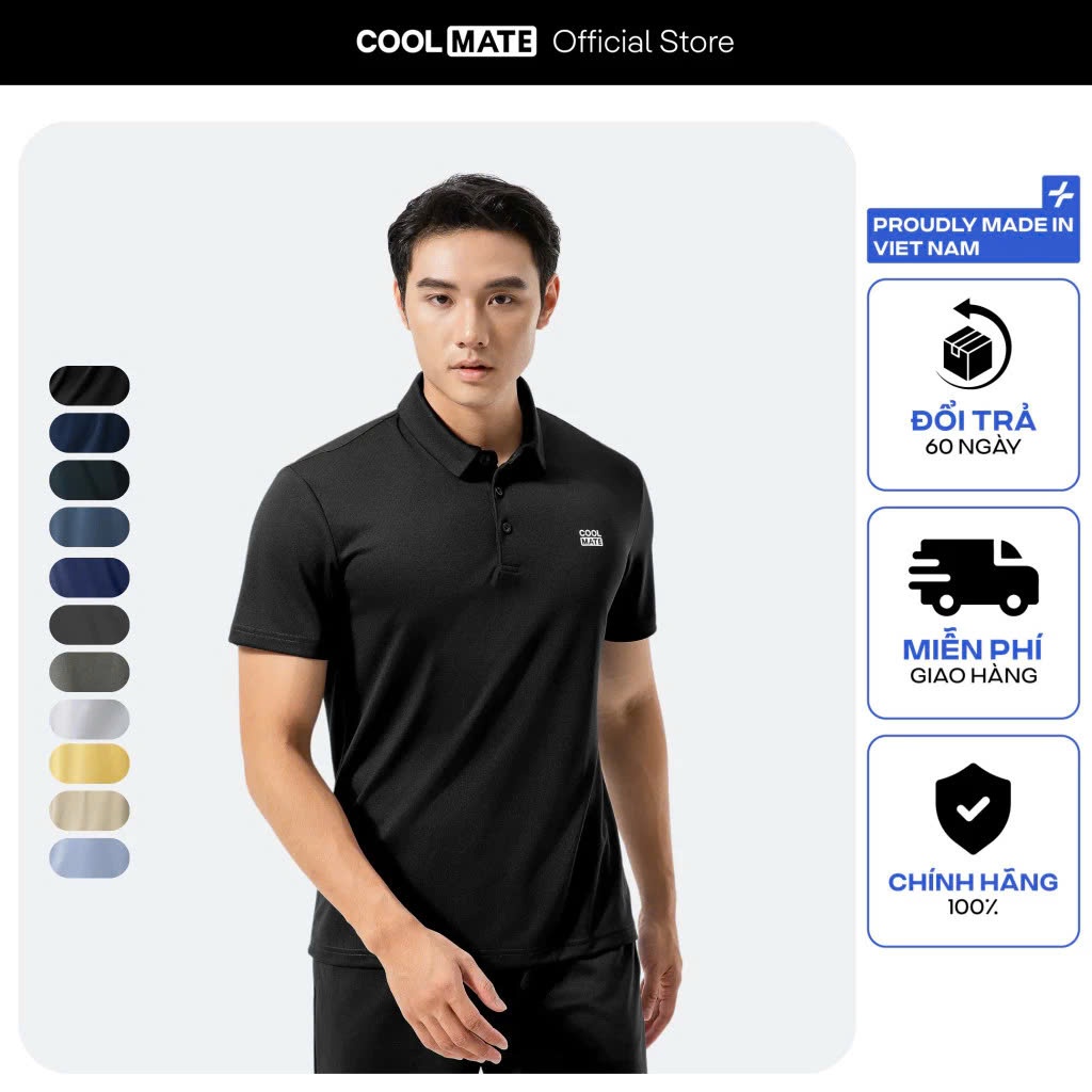 Promax S1 Men's Sports polo Shirt Coolmate Logo, Dragon Karants Local ...