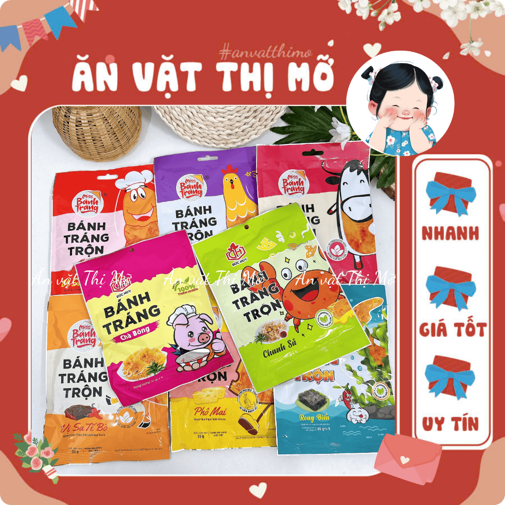 Rice rice paper mixed with flavors Miss Rice Paper, Duc Huy Rice Paper ...