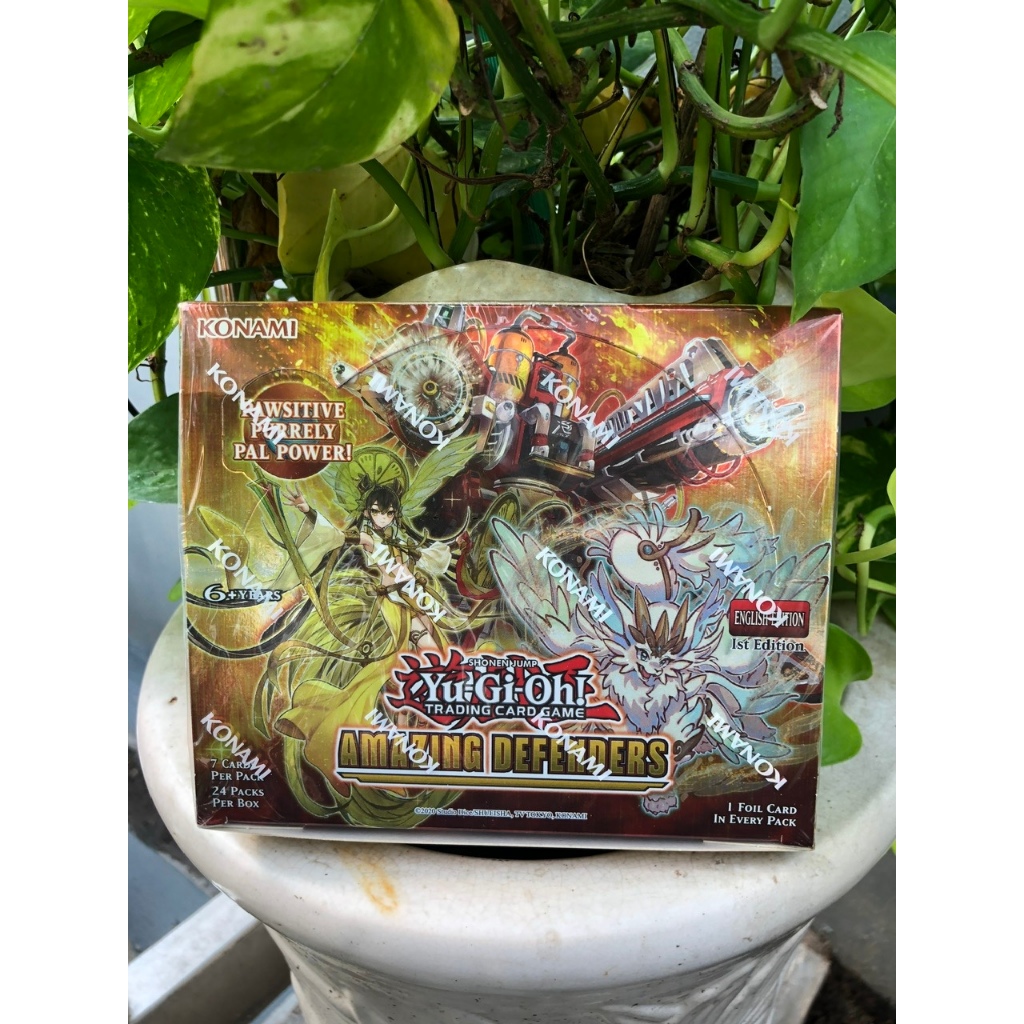 Yugioh card Box - Amazing Defenders Booster Box - genuine Konami ...