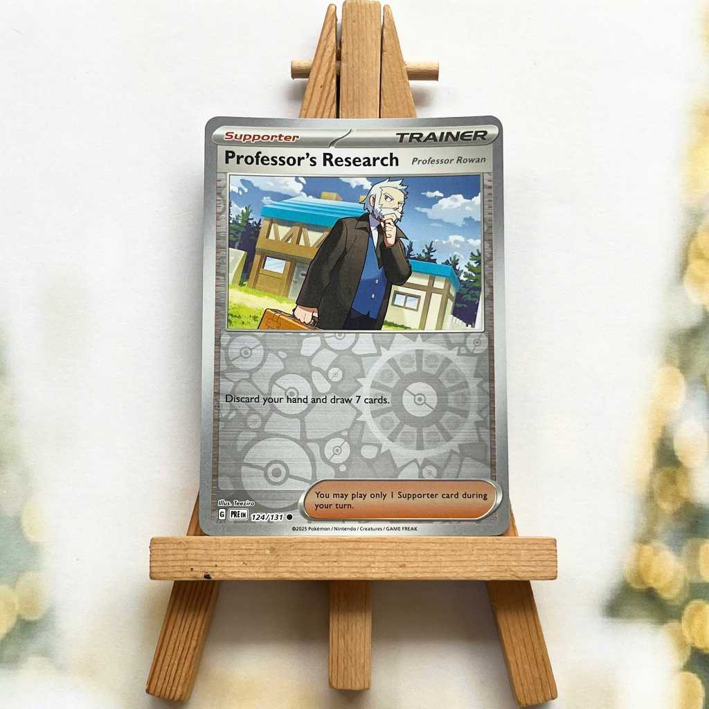 Pokemon Professor's Research (Professor Rowan) 124/131 - Prismatic ...
