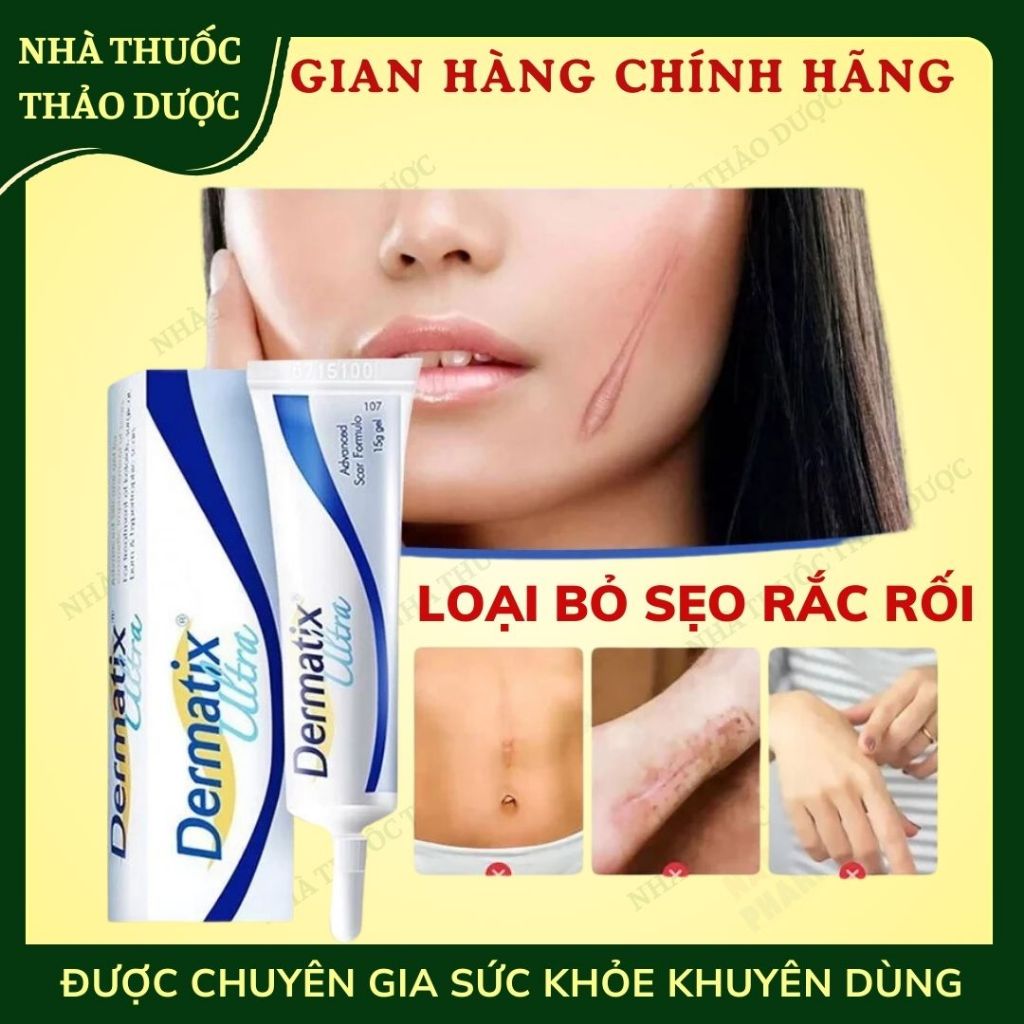 Dermatix Ultra Scar Gel Restores Scar Skin and Flattens, Fills Keloid ...