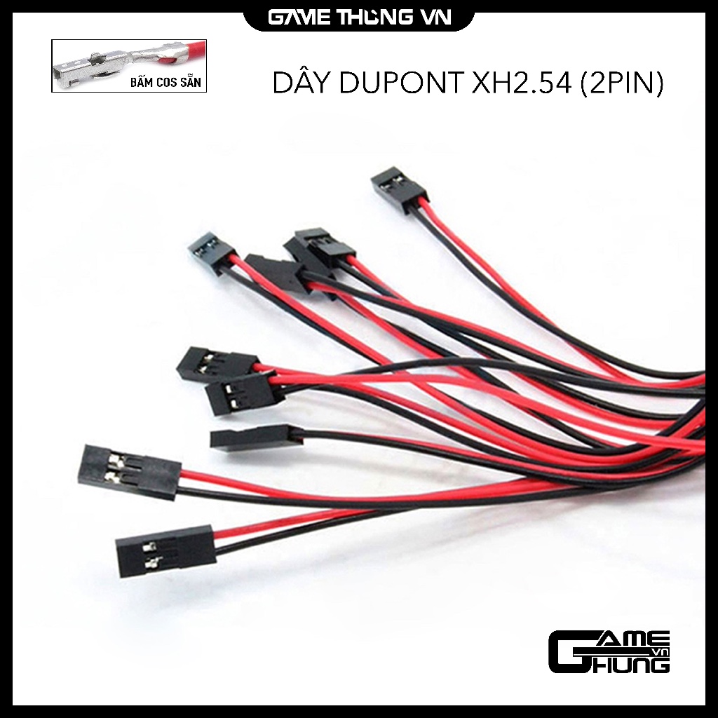 Dupont 2.54 Bus Cable 2Pin 20cm (Pre-pressed head cos) | Shopee Malaysia