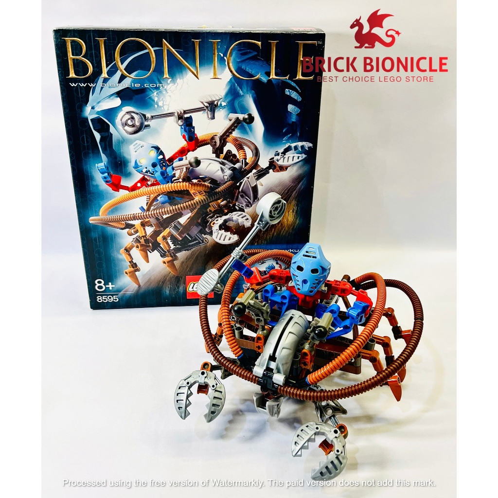LEGO BIONICLE AUTH SG MA - BIONICLE ASSEMBLY TOY - 8595 Takua and Pewku ...