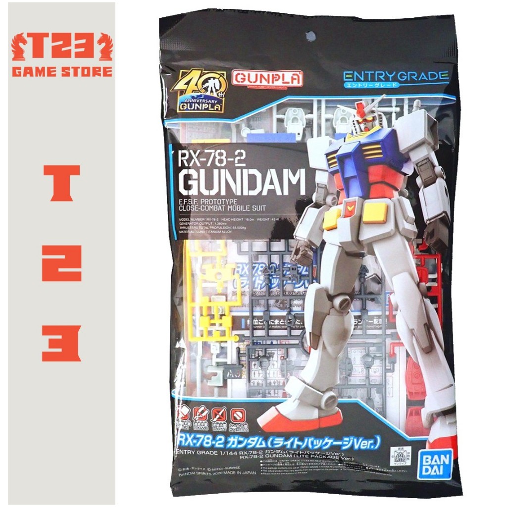 Entry Grade RX-78-2 GUNDAM (Lite Package Ver.) – EG – 1/144 - EG RX-78-2 - GENUINE BANDAI GUNDAM ...