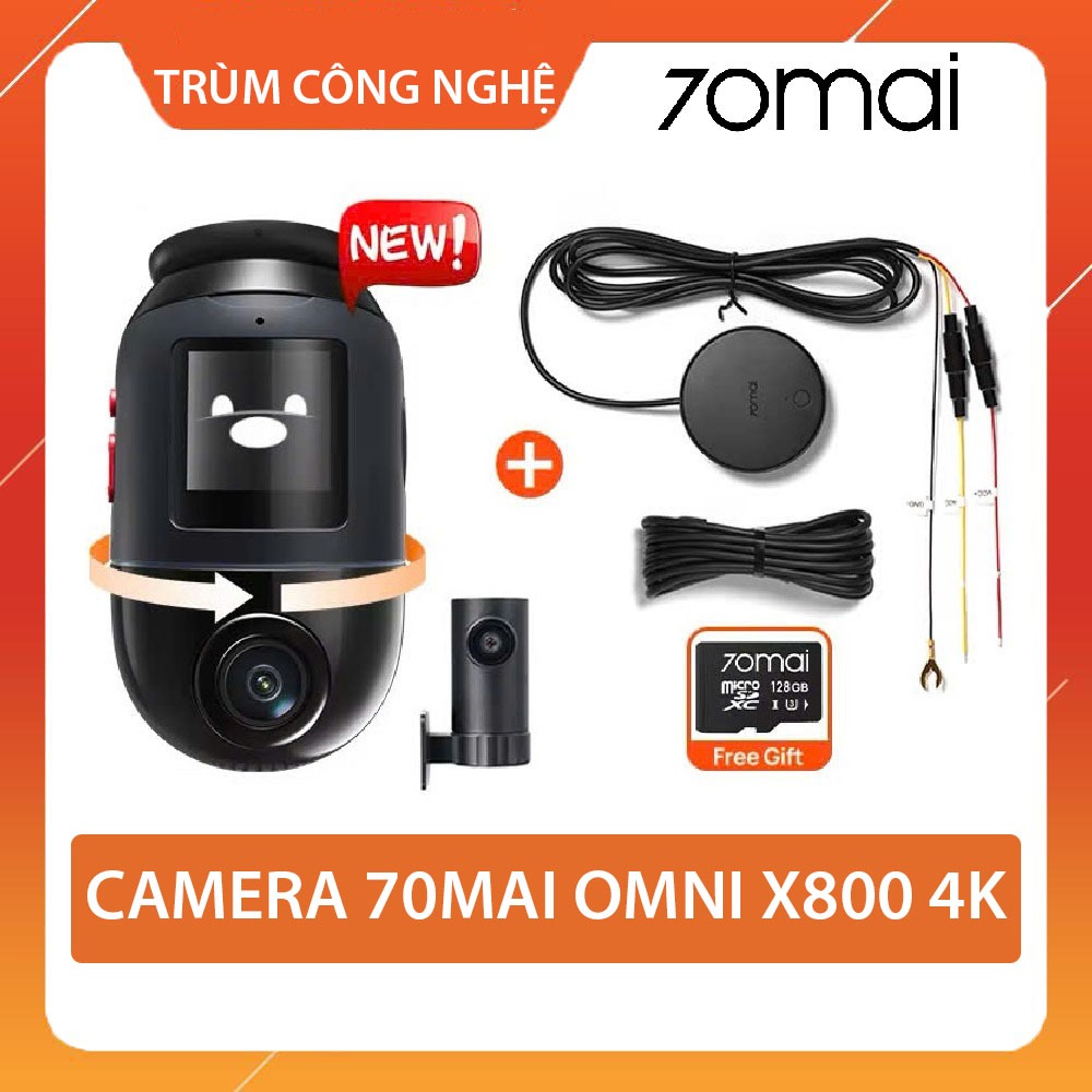 70MAI X800 OMNI Dash Camera 360 Rotation - INTERNATIONAL VERSION, Free ...