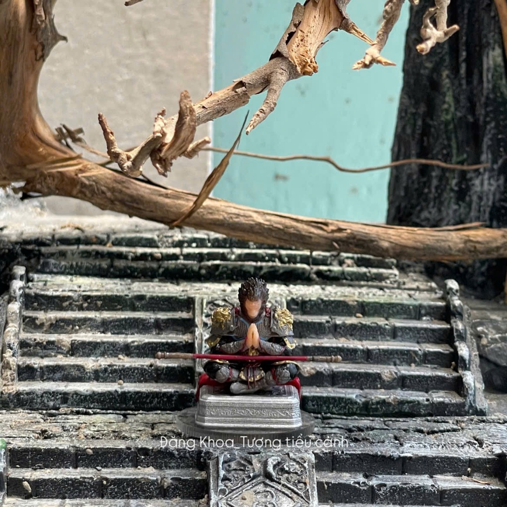 Sharp 3D printed Black Myth Wukong, Legendary Sun Wukong model statue ...