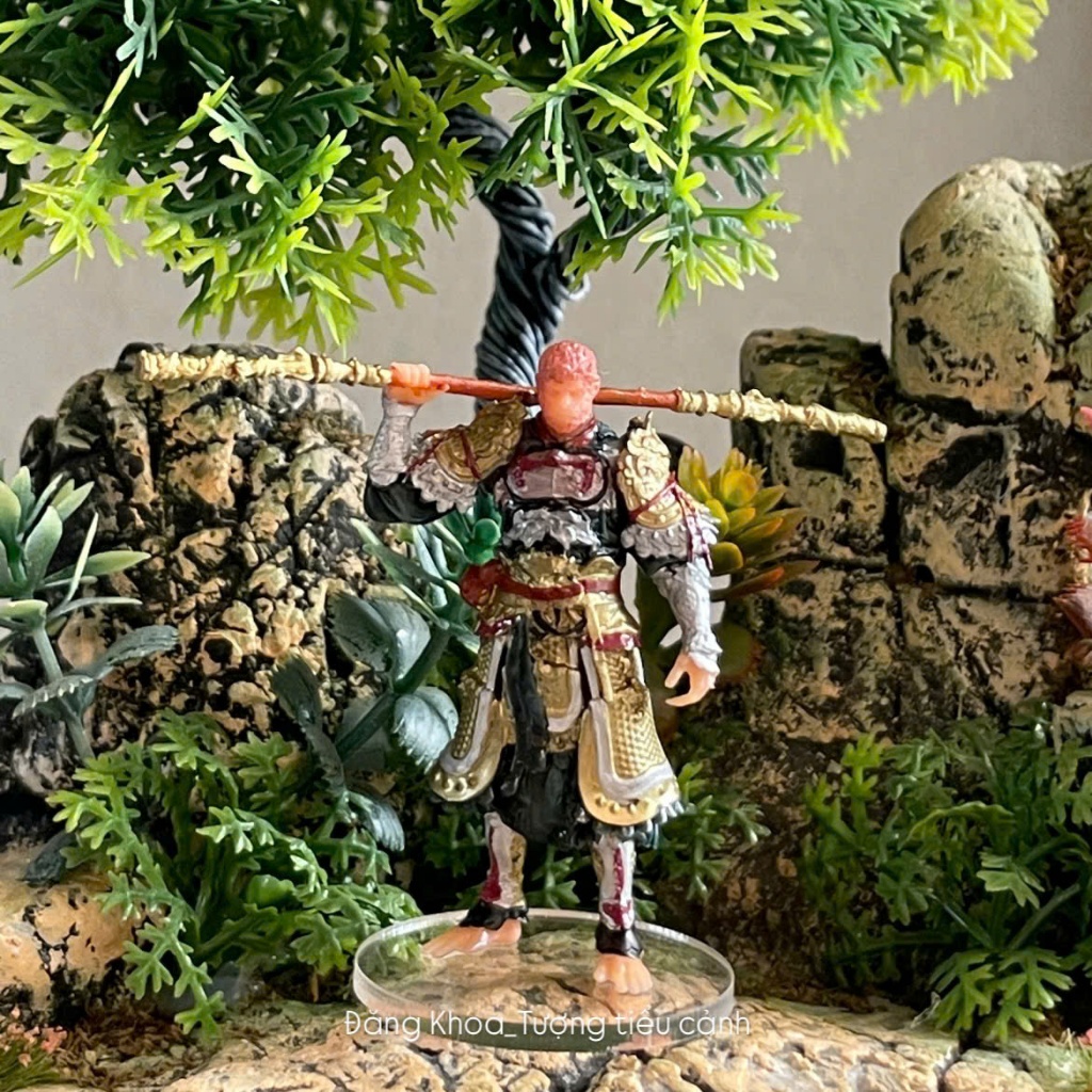 Sharp 3D printed Black Myth Wukong, Legendary Sun Wukong model statue ...