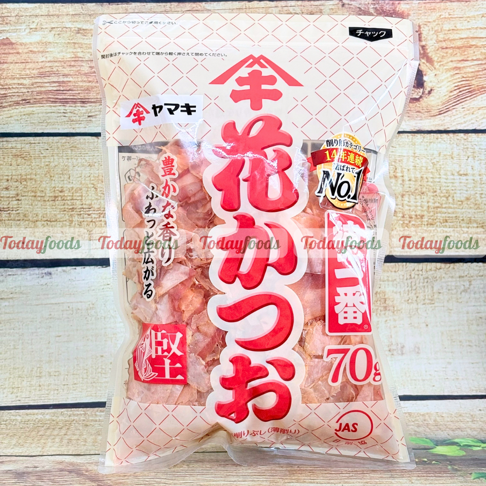 Japanese Flaked Tuna Yamaki Tokuichiban Hanakatsuo 70G - Katsubushi ...
