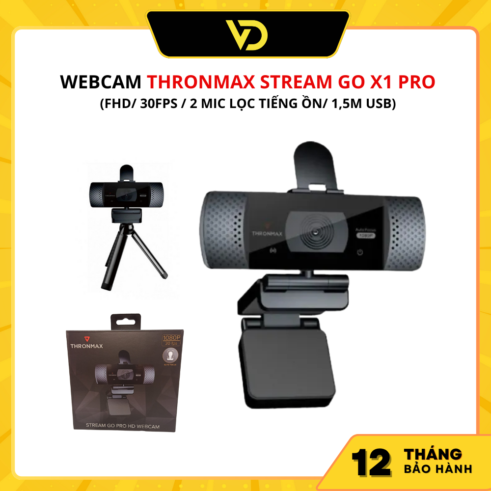 Thronmax Stream Go X1 Pro 1080P computer camera Webcam - With ...