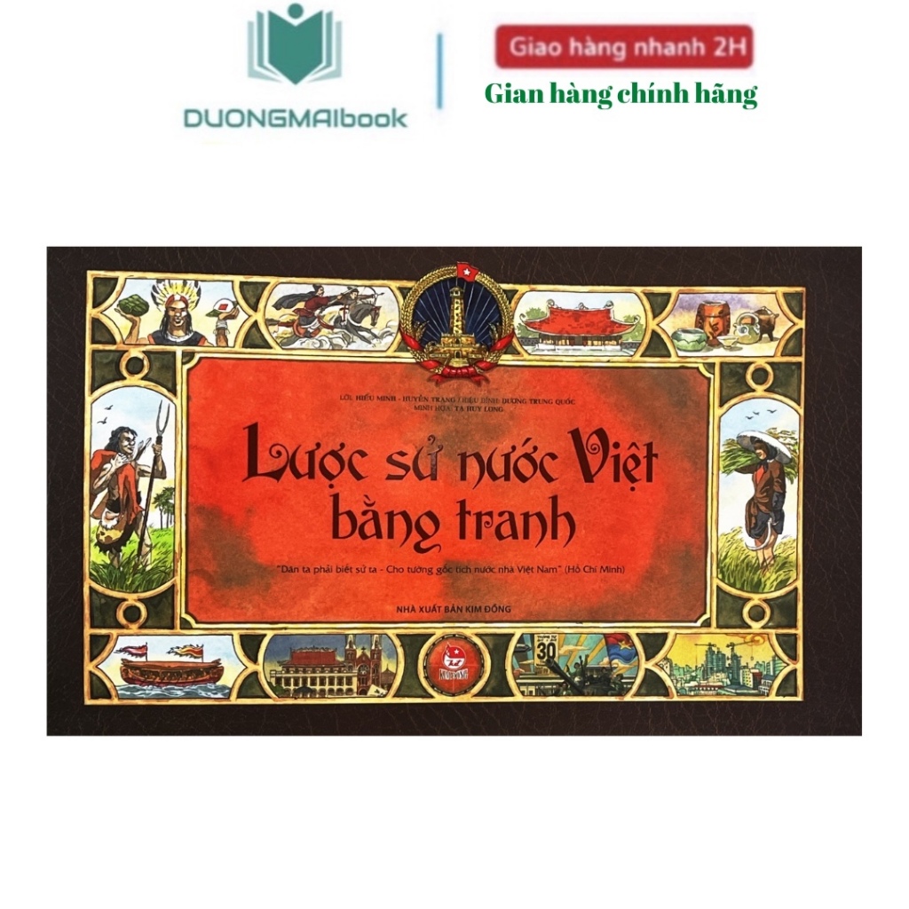 Book - A brief history of Vietnam in pictures - Kim Dong Publishing ...