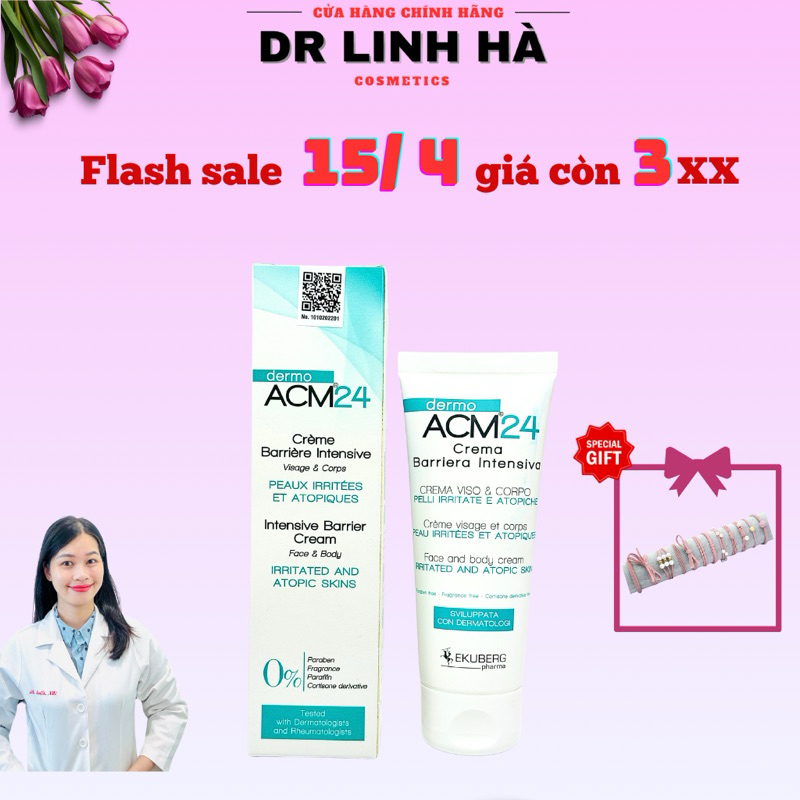 Dermo ACM24 moisturizer restores skin barrier for atopic dermatitis ...
