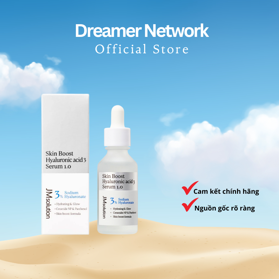 Jm Solutions SKIN BOOST HYALURONIC ACID 3% SERUM 30ml | Shopee Malaysia