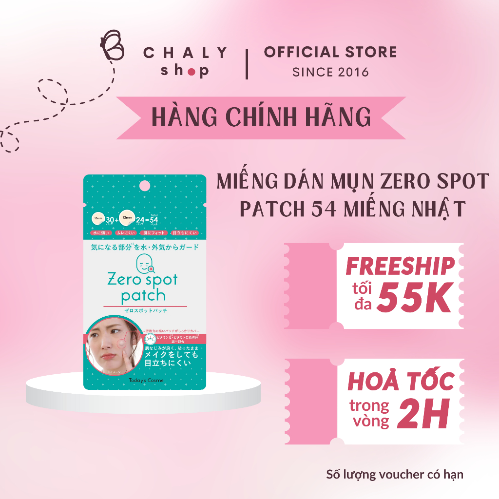 Zero Spot Patch 54 pieces Japan | Shopee Malaysia