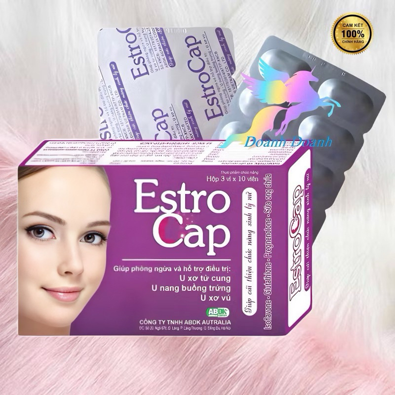 Estrocap (box of 30 tablets) QT - Breast tumors, cysts, uterine ...