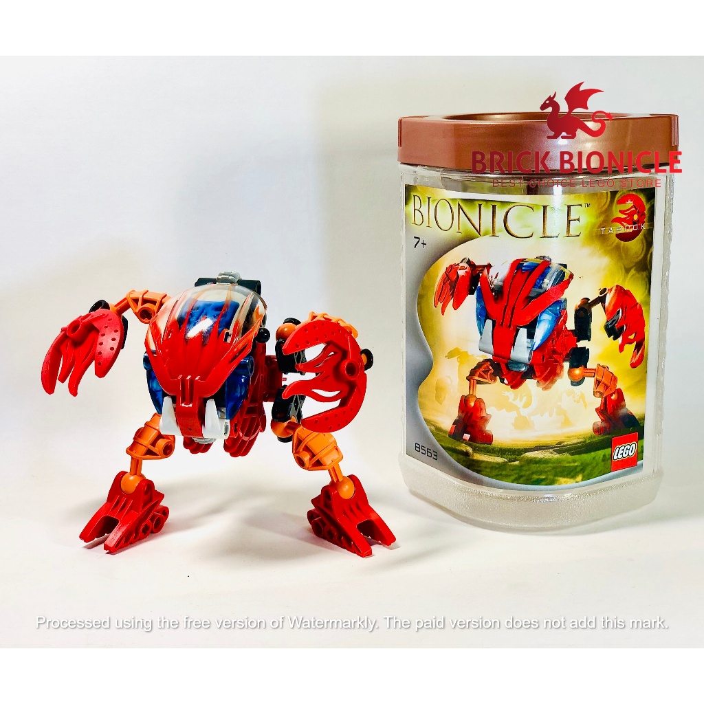 LEGO BIONICLE AUTH - LEGO BIONICLE BOHROK ASSEMBLY TOY - 8563 TAHNOK ...