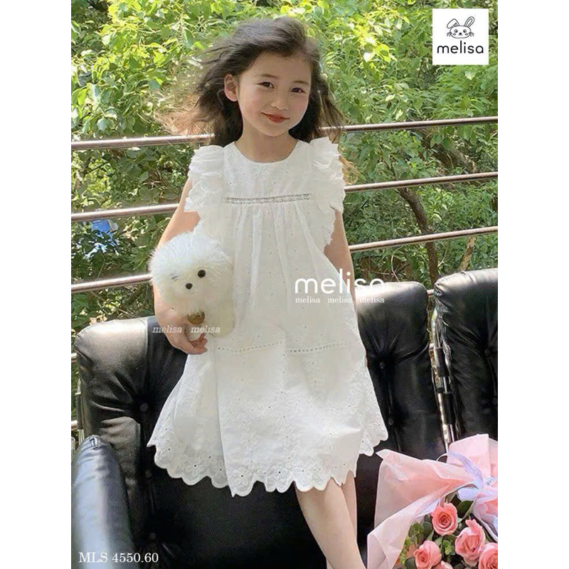 Melisa floral embroidered princess dress 10-45kg | Shopee Malaysia