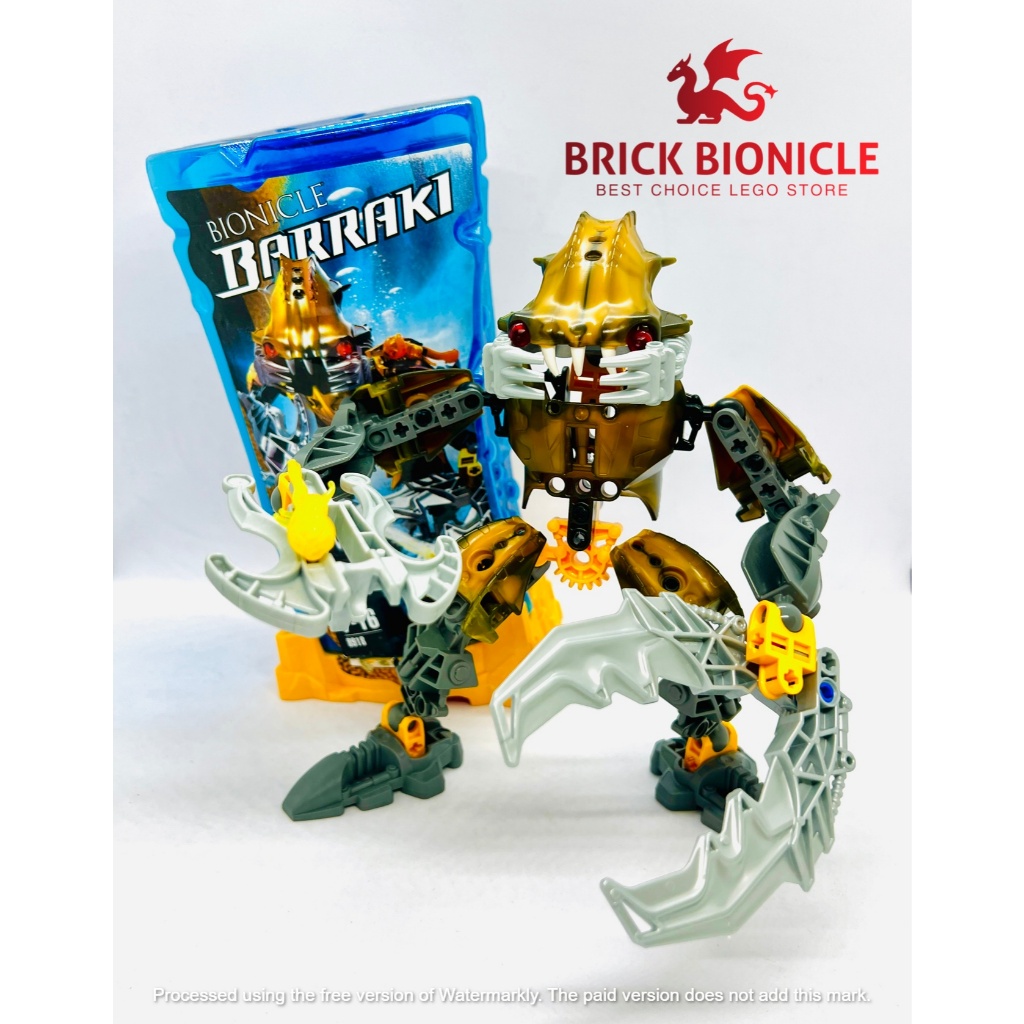 Lego BIONICLE AUTHENTIC - LEGO BIONICLE ASSEMBLY TOY - 8918 BARRIAKI ...