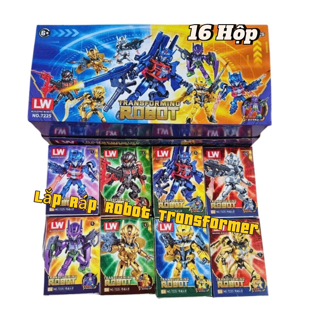 Tray of 16 Transformer Robot Assembly Boxes Optimus Prime Robot ...