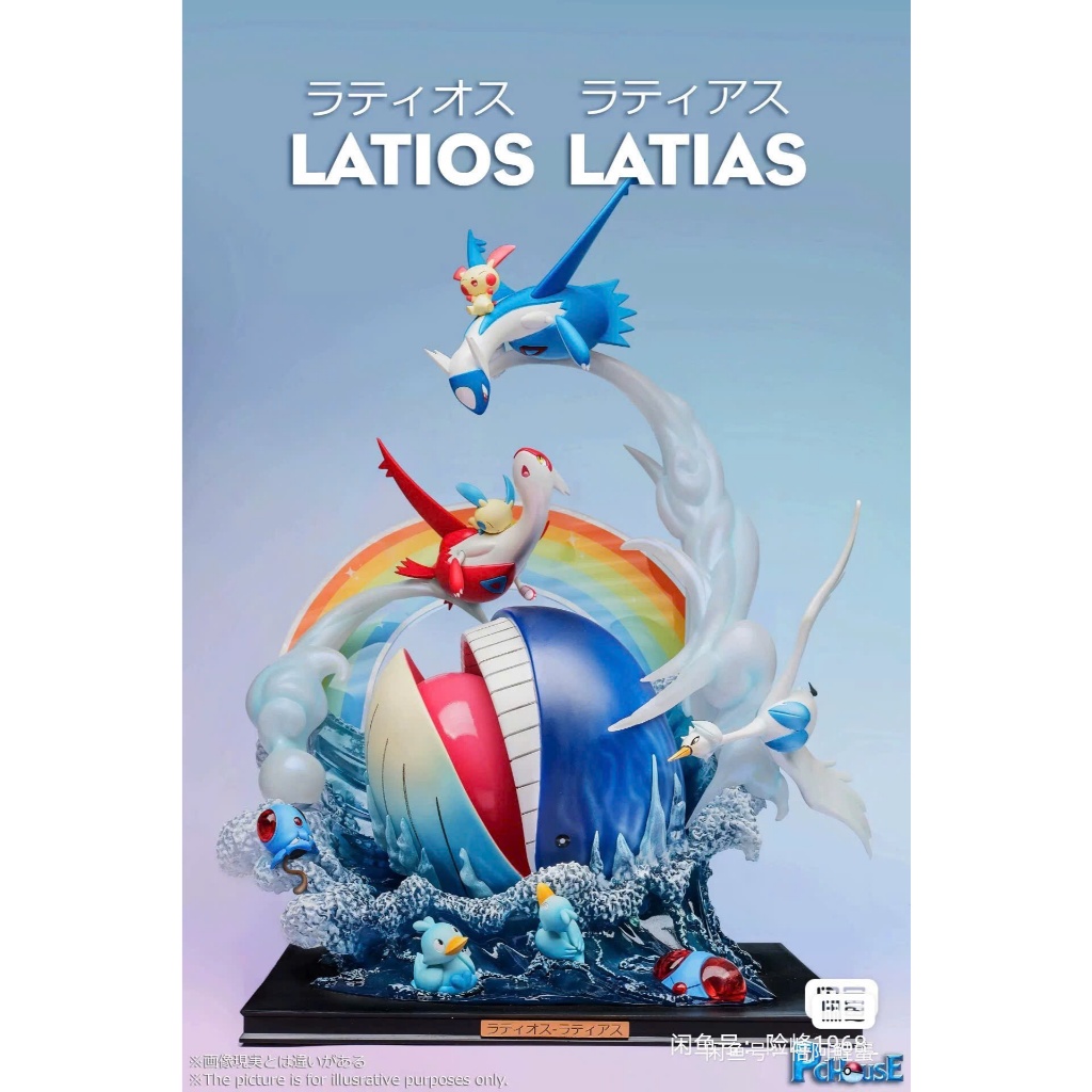 Pokémon recast model [Leatios Latias] - Resin/PU - Imported | Shopee ...
